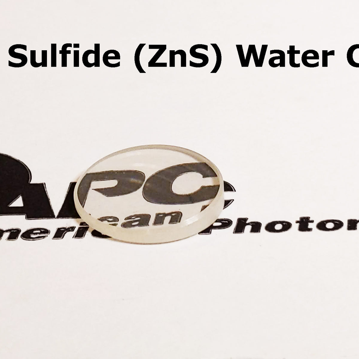 ZnS-MS Witness Sample – American Photonics
