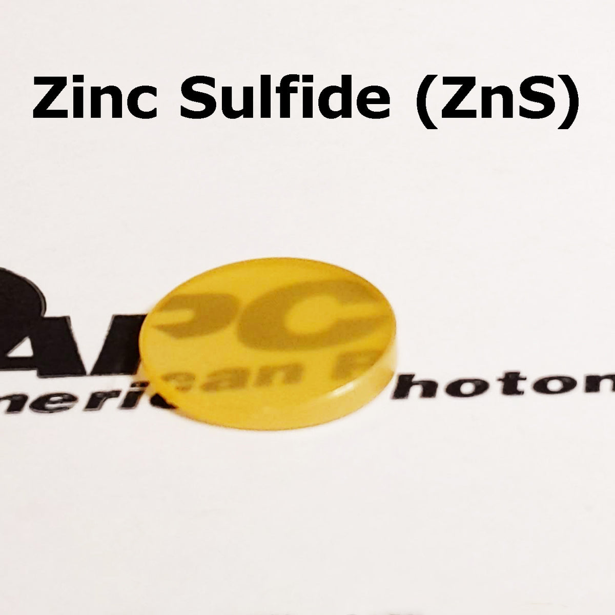 ZnS Witness Sample – American Photonics